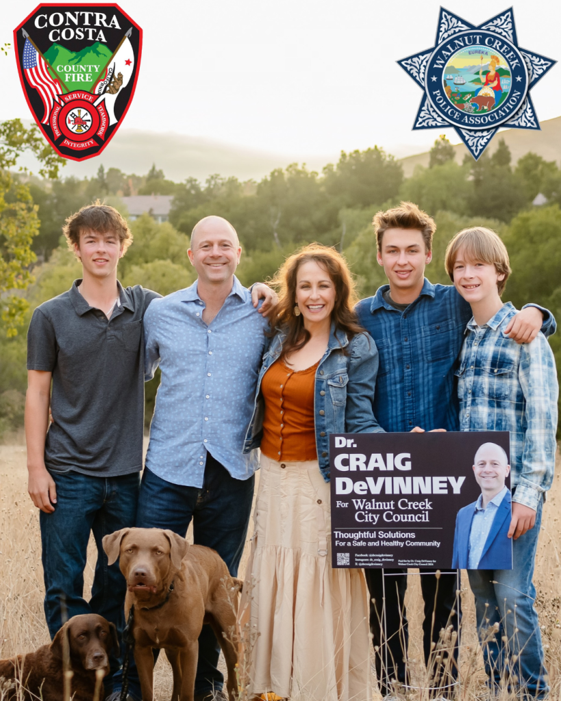 Dr. Craig DeVinney For Walnut Creek City Council | Thoughtful Solutions ...